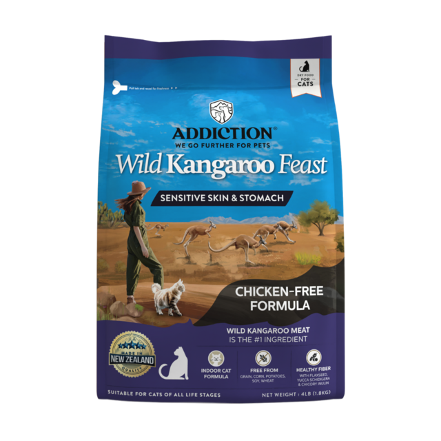 Addiction Wild Kangaroo Feast Cat Food 1.8kg – Pet Naturals